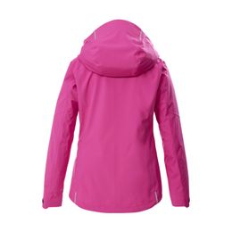 Killtec Damen Funktionsjacke "KOS 67 WMN JCKT", pink, Gr. 44, Oberseite: 100% Polyester.R&uuml;ckseite: 100% Polyester, Jacken, Wasser- und winddichte,