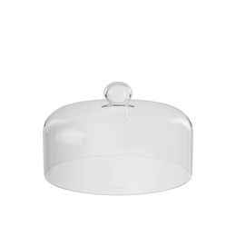 Villeroy & Boch Schutzhaube VILLEROY & BOCH "Cloche Manufacture Travertine &oslash; 25,5 cm transparent", bunt (transparent), B:25,5cm H:16cm L:25,5cm &Oslash;:25,5cm, Glas, Servierglocken, Sp&uuml;lmaschinengeeignet