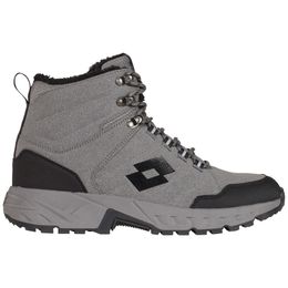 Lotto Herren Winterboots, Gr. 49, schwarz, Kunstfaser, Synthetik, mehrfarbig, Schuhe, - mit w&auml;rmendem Innenfutter