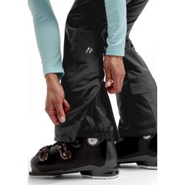 Maier Sports Damen Skihose "Mary 2.0", schwarz, Gr. 84, Vorderseite: 92% Polyester, 8% Elasthan. R&uuml;ckseite: 100% Polyester, Hosen, Damen