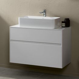 Villeroy & Boch Villeroy & Boch Embrace Schrank mit Waschtisch, 2 Ausz&uuml;ge, 5A6156RW+A95500DH,