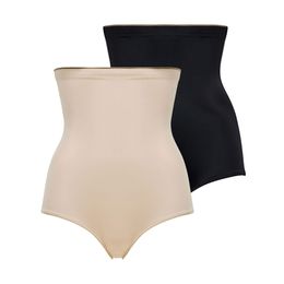 Conturelle Damen Maxislip "2er Pack Damen Maxislip Soft Touch", Gr. 48, bunt, Obermaterial: 69% Polyamid PA. 31% Elasthan EL., Unterhosen