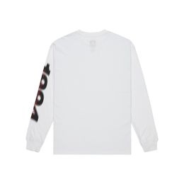 DC Shoes Herren Langarmshirt "Slathletic Hls", wei&szlig;, Gr. S, Obermaterial: 75% Baumwolle, 25% Baumwolle., Shirts