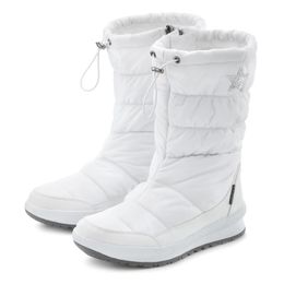 Lascana Damen Winterstiefel "Winterboots, Stiefelette, Schneestiefel", Gr. 36, wei&szlig;, Obermaterial: 100% Textilmaterial. Decksohle: 100% Polyester.