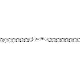 Adelia&acute;s Kette ohne Anh&auml;nger ADELIA&acute;S "Unisex Halskette &ndash; Panzerkette aus Edelstahl 55 cm", silber, Halsketten, Damen, 55cm, Edelstahl, Ideal als Geschenk f&uuml;r besondere Anl&auml;sse