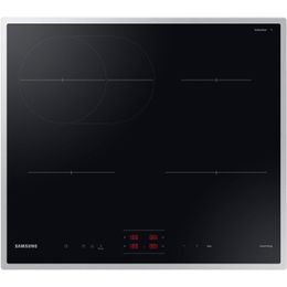 Samsung Induktions-Kochfeld "NZ64B4015HK/U1", schwarz, B:59cm H:4,4cm T:52cm, Kochfelder, H&ouml;he des Kochfelds betr&auml;gt nur 44mm & Ideal f&uuml;r ovale Pfannen & T&ouml;pfe