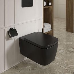 Villeroy & Boch Villeroy & Boch Somera Toilette mit TwistFlush, 5C69T0R7+8M08S1R7,