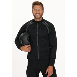Endurance Herren Softshelljacke "Wayne", schwarz, Gr. M, unifarben, 100% Polyester, Jacken, mit n&uuml;tzlicher R&uuml;ckentasche