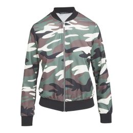 CLOUD 5IVE Damen Allwetterjacke "CLOUD 5IVE Damen"militarycamo, Gr. M, mehrfarbig, 95% Polyester, 5% Elasthan, Jacken