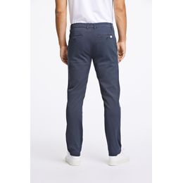 LINDBERGH Herren Chinohose, blau, Gr. 32, Stoff, Obermaterial: 98% Baumwolle, 2% Elasthan, Hosen, mit Stretch