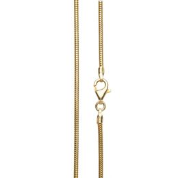 OSTSEE-SCHMUCK Damen Goldkette "- Schlange 1,6 mm - Gold 333/000 -", 50, Gelbgold 333, gold, Gelbgold 333, Halsketten