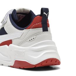 Puma M&auml;dchen Sneaker "Trinity 2 LT Sneakers Kinder", Gr. 34navy wei&szlig; feather gray rot fire blau, Obermaterial: Textil, Synthetik. Futter: Textil.