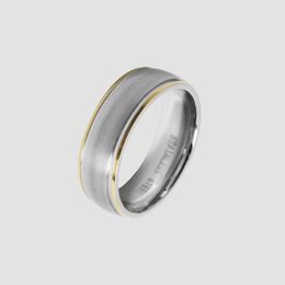 Adelia&acute;s ADELIA ́S Herren Fingerring "Herren Ring aus Edelstahl", 64, Edelstahlsilber, Edelstahl, Fingerringe