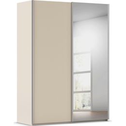 Kleiderschrank Rauch "Schwebet&uuml;renschrank Schrank Garderobe Ankleide Schlafzimmer TARO", champagner, griffleisten alufarben, B:162cm H:223cm T:69cm, Holzwerkstoff, Schr&auml;nke, Kleiderschrank, 4 Breiten, optional Passepartout mit/ohne Beleuchtung MADE IN GERMANY