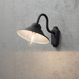 Konstsmide Vega Wandleuchte, geschwungener Arm, E27, 556-750,