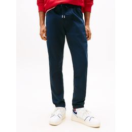 Tommy Jeans Herren Stoffhose "TJM AUSTIN JOG", blau, Gr. 30, Web, Obermaterial: 96% Baumwolle, 4% Elasthan, Hosen, Mit Kordelzug