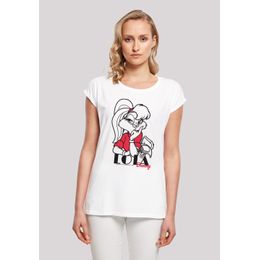 F4NT4STIC Damen T-Shirt "Looney Tunes Classic Lola Bunny", wei&szlig;, Gr. L, Obermaterial: 100% Baumwolle, Shirts, Damen,Premium Merch,Regular-Fit,Kurze