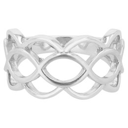 Adelia&acute;s ADELIA ́S Damen Fingerring "Damen Ring aus 925 Silber", 58, Silber 925 (Sterlingsilber)silber, Silber 925 (Sterlingsilber), Fingerringe