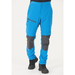 WHISTLER Herren Outdoorhose "Salton", blau, Gr. L, mehrfarbig, 92% Polyamid, 8% Elasthan, Hosen, mit Zip-Off-Funktion
