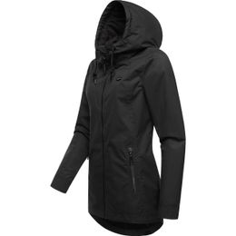 Ragwear Damen Outdoorjacke "Zuzka", grau, Gr. XS, Au&szlig;enmaterial: 100% Polyester. Innenfutter: 100% Polyester, Jacken, stylische &Uuml;bergangsjacke mit
