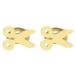 Adelia&acute;s Paar Ohrh&auml;nger ADELIA&acute;S "Unisex Ohrringe &ndash; Ohrstecker aus Edelstahl", Damen, Gr. Unisex, Edelstahl, gold, Ohrringe, Zum Verschenken &ndash; ideal zum einfach so