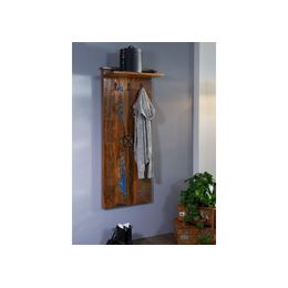 Garderobe Altholz 59x30x145 mehrfarbig lackiert NATURE OF SPIRIT #111