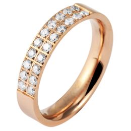 Adelia&acute;s ADELIA ́S Damen Fingerring "Damen Ring aus Edelstahl", 54, Edelstahlgold, Edelstahl, Fingerringe