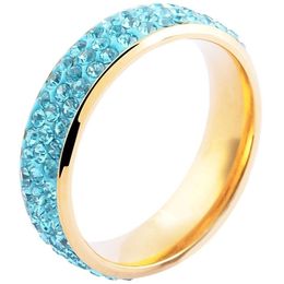 Adelia&acute;s ADELIA ́S Damen Fingerring "Damen Ring aus Edelstahl", 60, Edelstahlgold, Edelstahl, Fingerringe