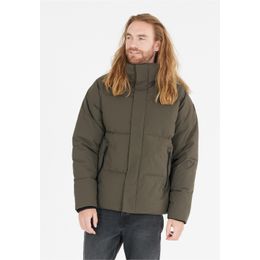 Outdoorjacke WHISTLER "Greyston", Herren, Gr. L, gr&uuml;n (olivgr&uuml;n), 100% Polyester, unifarben, normal, ohne Ausschnitt, Jacken Outdoorjacke, mit wasserabweisender Membran