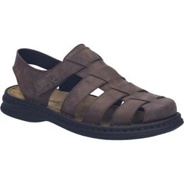 Josef Seibel Herren Sandale "Max 74, moro", Gr. 43, braun, Obermaterial: 100% Rindsleder Leather cow., Schuhe