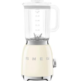 Smeg Standmixer "BLF03CREU", beige (cr&egrave;me), B:24cm H:35cm T:27,5cm, Zerkleinerer