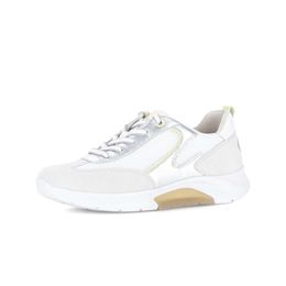Gabor Damen Sneaker "Sneaker low", Gr. 36, wei&szlig;, Schuhe