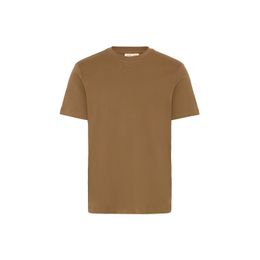Casual Friday Herren Rundhalsshirt "Rundhalsshirt CFGustav", braun, Gr. XL, Obermaterial: 100% Baumwolle CO., Shirts