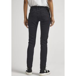 Pepe Jeans Damen Skinny-fit-Jeans "SOHO", schwarz, Gr. 28, Denim/Jeans, Obermaterial: 80% Baumwolle, 17% Polyester, 3% Elasthan, Jeans, im