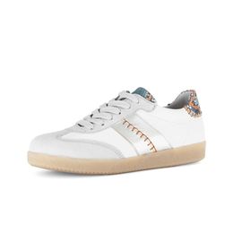 Gabor Damen Sneaker "Sneaker low", Gr. 40,5, wei&szlig;, Schuhe