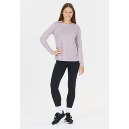 Endurance Damen Langarmshirt "Alvaly"pink, Gr. 48, unifarben, 90% Polyester, 10% Elasthan, Shirts, mit 4-Wege-Stretch und Quick Dry-Technologie