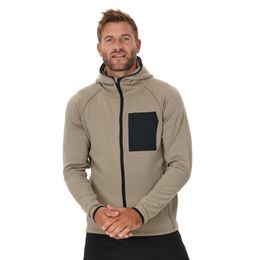Endurance Herren Sweatjacke "Deerto", beige, Gr. XXXL, unifarben, 100% Polyester, Sweatjacken, mit atmungsaktiver Funktion