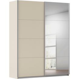 Schwebet&uuml;renschrank Rauch "Kleiderschrank Schrank Garderobe Schlafzimmerschrank CORTONA", beige (champagner), B:181cm H:229cm T:62cm, Holzwerkstoff, Schr&auml;nke, Schwebet&uuml;renschrank, in 3 Ausstattungen BASIC/CLASSIC/PREMIUM (SOFT-CLOSE) MADE IN GERMANY, Topseller