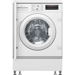 Bosch Einbauwaschmaschine "WIW28443", Energieeffizienz: C (A-G), wei&szlig;, B:59,6cm H:81,8cm T:54,4cm, Waschmaschinen, AquaStop, Speed Perfect, Nachlegefunktion, Kurzprogramme
