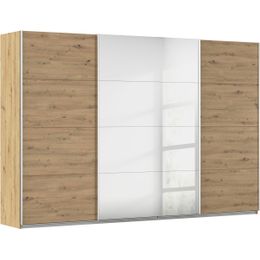 Schwebet&uuml;renschrank Rauch "Kleiderschrank Schrank Garderobe Schlafzimmerschrank CORTONA", eiche artisan, B:315cm H:210cm T:62cm, Holzwerkstoff, Schr&auml;nke, Schwebet&uuml;renschrank, in 3 Ausstattungen BASIC/CLASSIC/PREMIUM (SOFT-CLOSE) MADE IN GERMANY, Topseller