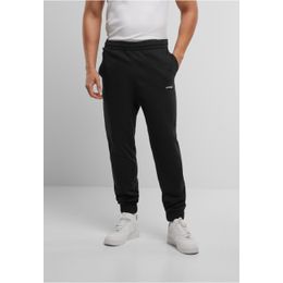 Herren Jogginghose "Upscale by Mister Tee Upscale Core EMB Heavy Sweatpants", schwarz, Gr. S, UPSCALE BY MISTER TEE, 100% Baumwolle, Hosen