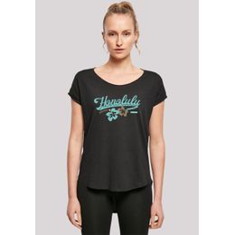 F4NT4STIC Damen T-Shirt "Honolulu", schwarz, Gr. XS, Obermaterial: 100% Baumwolle, Shirts, Print