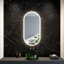 neoro n30 Lichtspiegel B: 60 cm, mit umlaufender Beleuchtung, direkt + indirekt, BN0059MI,