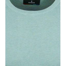 Ragman Herren Rundhalspullovergr&uuml;n, 388, Gr. XXXL, Strick, 100% Baumwolle, Pullover