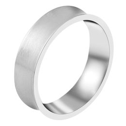 Adelia&acute;s ADELIA ́S Herren Fingerring "Herren Ring aus Edelstahl", 62, Edelstahl, silber, Edelstahl, Fingerringe