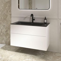 Villeroy & Boch Villeroy & Boch Somera Schrank mit Waschtisch B: 100 T: 50 cm, 2 Ausz&uuml;ge, 5A72A2R7+B80600VF,
