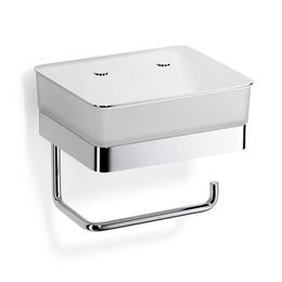Giese Gifix Uno Feuchtt&uuml;cher-Box mit Papierrollenhalter, 33770-02,