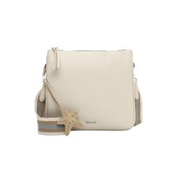 Umh&auml;ngetasche Tamaris "Umh&auml;ngetasche TAS Kea", Damen, Gr. B/H/T: 28cm x 26cm x 4cm 0, beige (beige 400), Polyurethan, Taschen Umh&auml;ngetasche