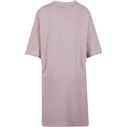 Urban Classics Damen Shirtkleid "Urban Classics Ladies Washed Jersey T-Shirt Dress"blushedrose, Gr. XL, unifarben, 83% Baumwolle, 17% Polyester,