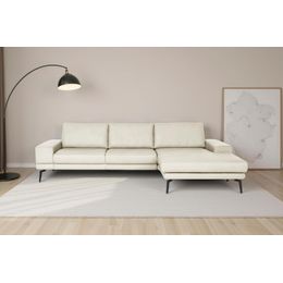 Ecksofa DIE PLANBAR, B:310cm H:86cm T:180cmtorro wei&szlig;, Wohnzimmer, Sofas, "PN-EM20061; wahlweise frei im Raum stellbar", wahlweise mit echt bezogenem